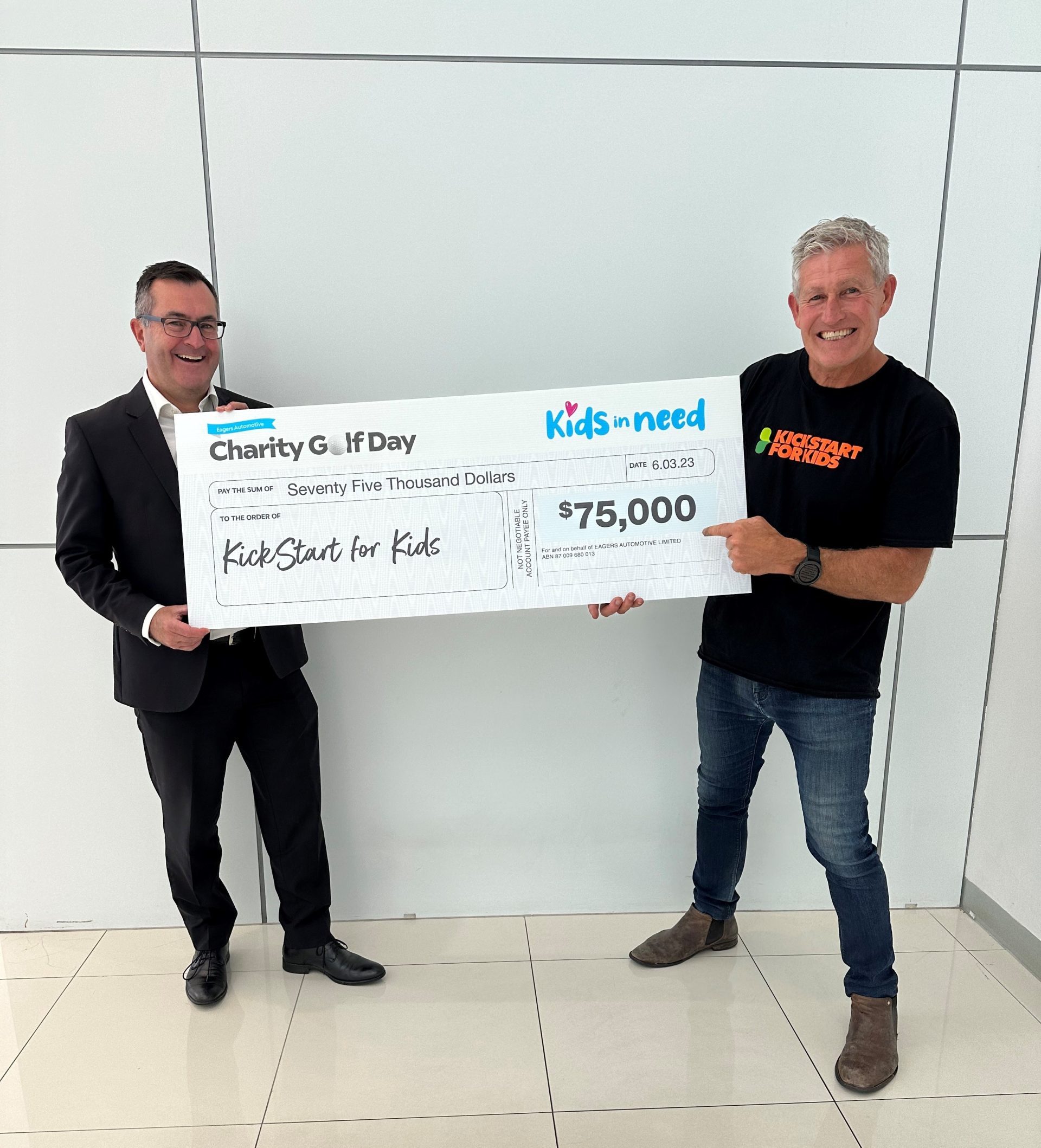 KickStart for Kids receives major donation thanks to Adtrands Charity ...